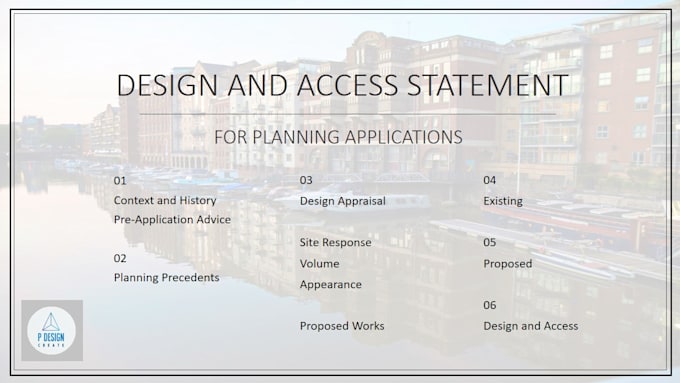 Create a design and access statement for planning by Pi_architecture ...