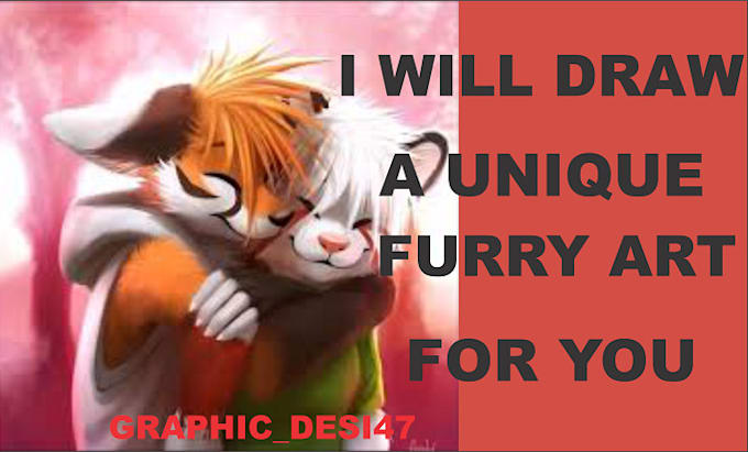 Draw you a unique furry art by Graphic_desi47 | Fiverr
