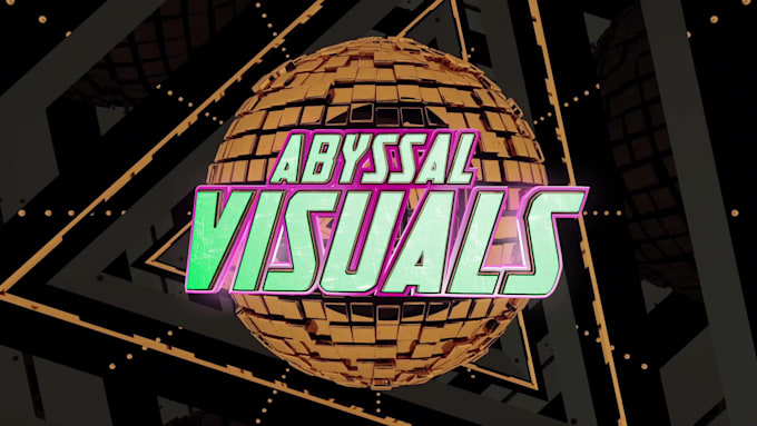 Create house music dj visuals with 3d logo animations by ...