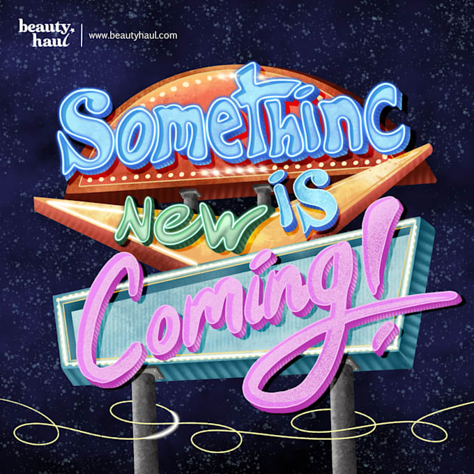 Create neon typography animation by Habibnurrahman | Fiverr