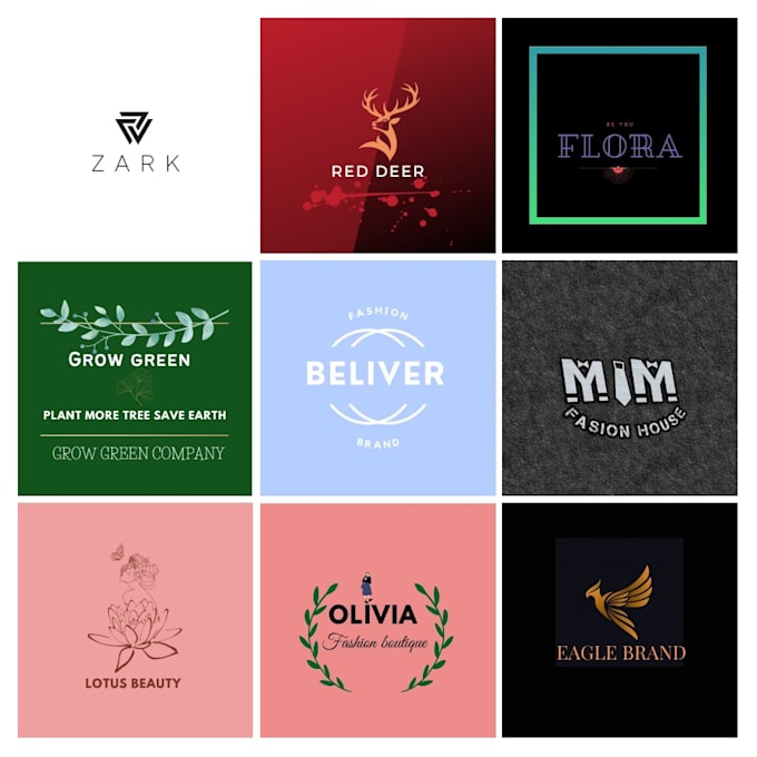 Do simple beautiful modern brand logo by Sumaiyasinha | Fiverr