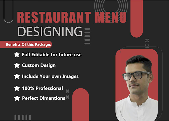 Create a unique restaurant menu design by Creative_wali | Fiverr