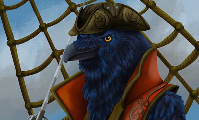 Create a portrait of your furry or dnd character by Weberd01 | Fiverr