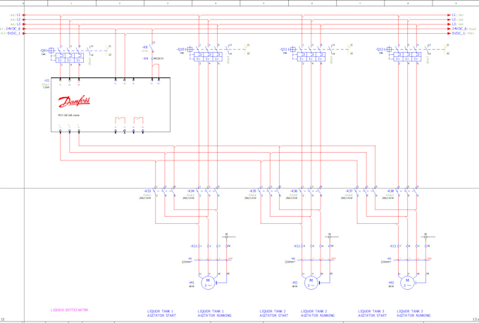Design and draw electrical schematic drawings using eplan,wscad,autocad ...