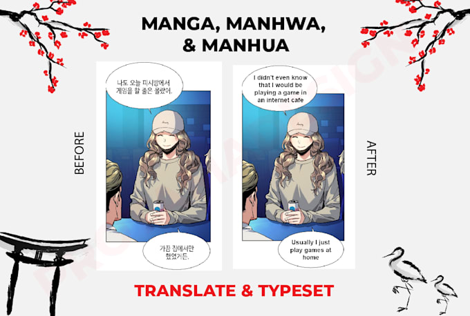 Translate any manga, manhwa, and webtoon to english by Protamadesign ...