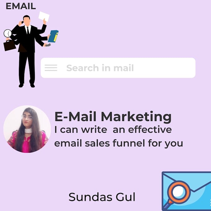 Write a professional and market attractive email for you by Misssundas | Fiverr