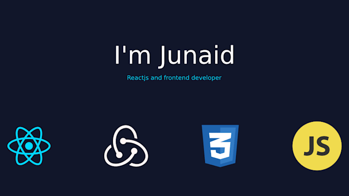 Develop react web application by Aj_creativity | Fiverr