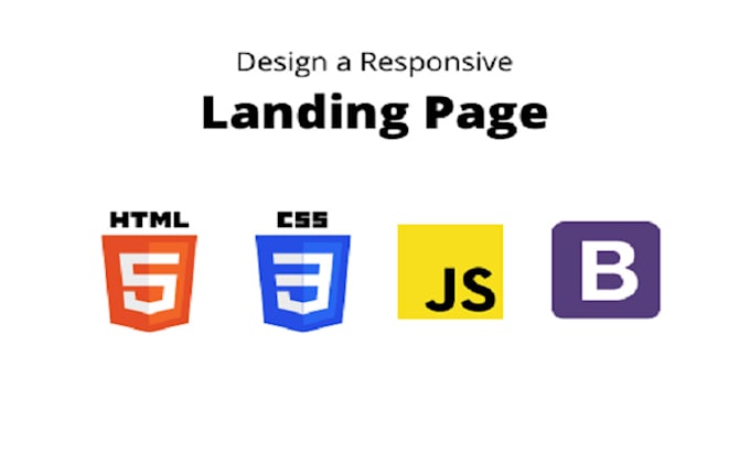 Create Landing Page Design With Html Css Bootstrap By Ayeshawebdev Fiverr