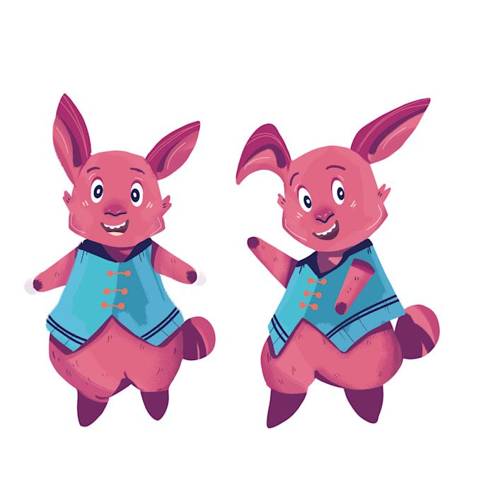 Draw fast animal mascot or cartoon characters by Affoyugenstudio | Fiverr