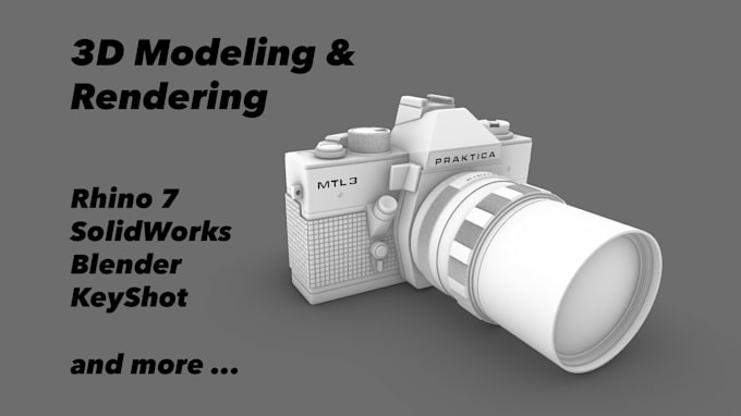 Make professional 3d models and renderings by Arne_sanwald | Fiverr