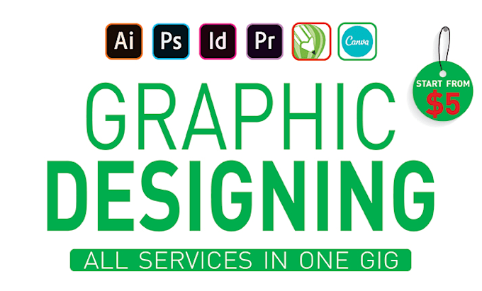 Do adobe illustrator, photoshop editing, vector trace, indesign ...