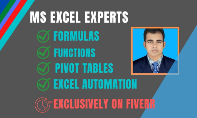 Do ms excel expert, excel formula, dashboard, graphs by Kharshedalam ... Do ms excel expert, excel formula, dashboard, graphs by Kharshedalam ...