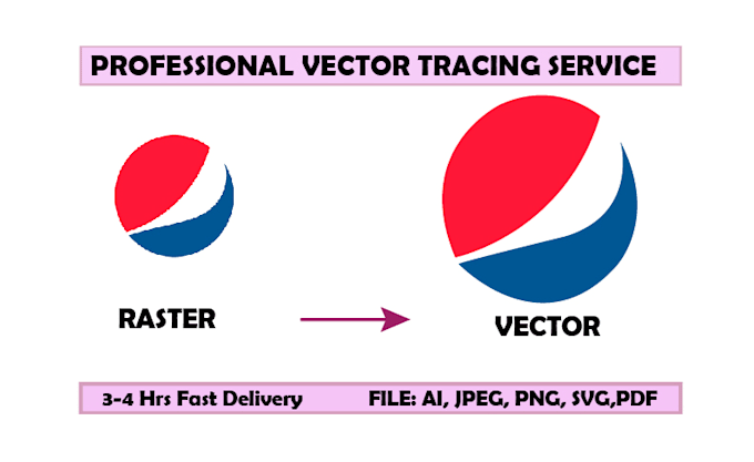 Redraw image, recreate logo, vector tracing in two hours by Anisaayub ...