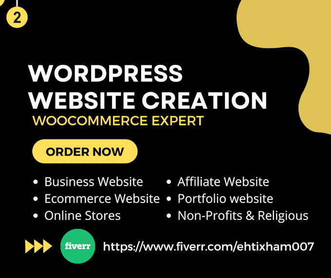 Erstellen sie eine professionelle wordpress-website