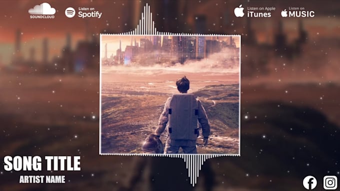 Design a cool audio visualizer by Jashan_ghag | Fiverr