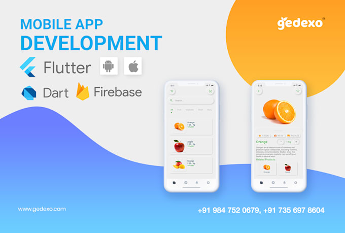 Design and develop android and ios apps by Developeweb | Fiverr