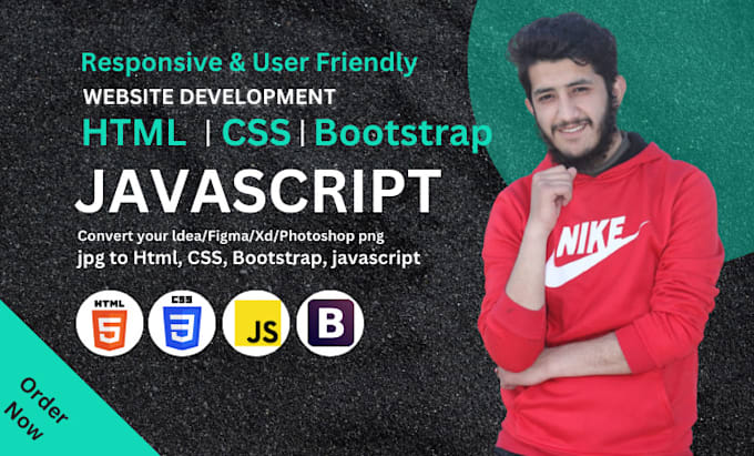 Do modern responsive web design in html, css and javascript by Mehmood ...