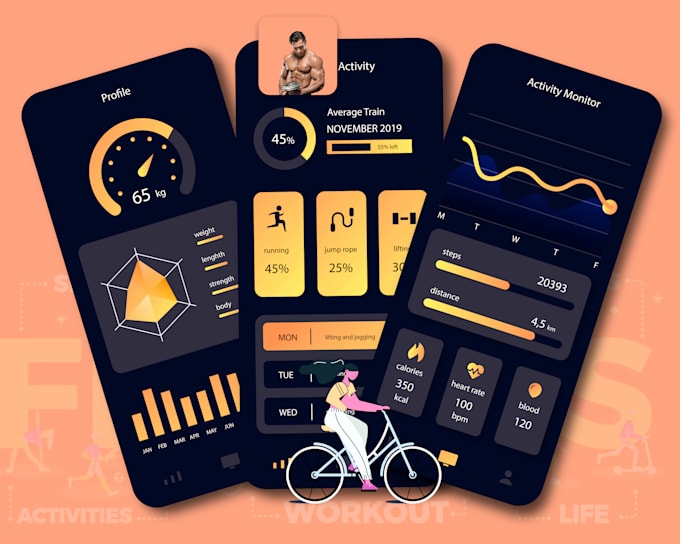 Design an amazing user interface for your mobile app by Infibuddy | Fiverr