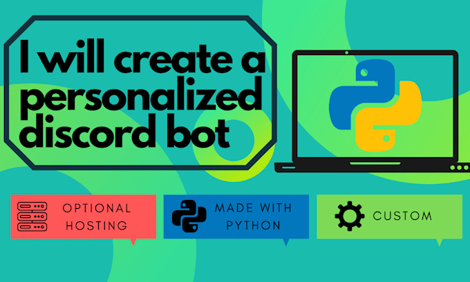 Create a personalized discord bot by Bluedev_ | Fiverr