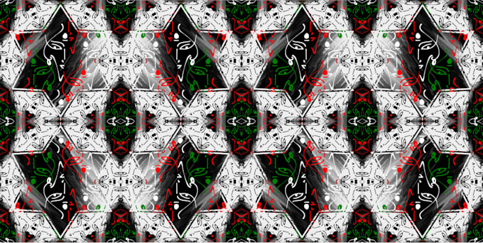 Create pattern designs and redesigned portraits by Kinyaule | Fiverr