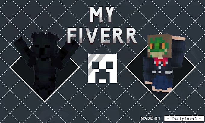 Make your oc a minecraft skin by Partyface1 | Fiverr
