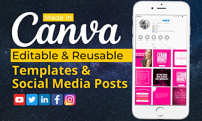 Design professional canva social media posts, designs,ads by Design ...