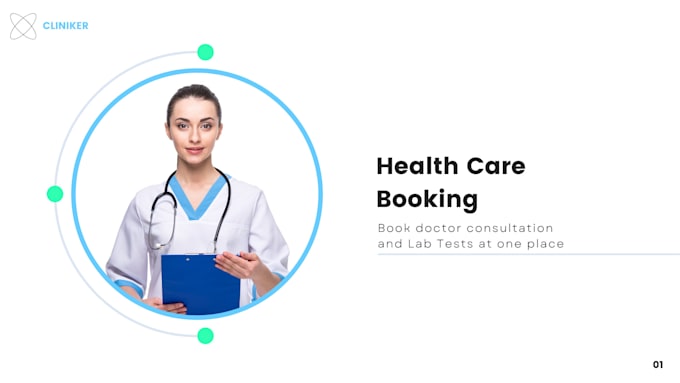 Develop mobile app for health care booking and consultation in react ...