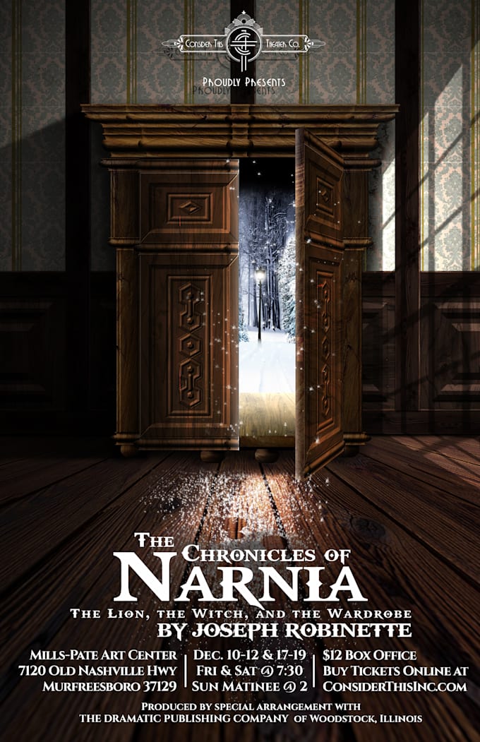 Design a poster for a theatrical production by Markmakesart | Fiverr