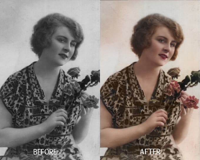 Colorize your old photos by Assistjen | Fiverr