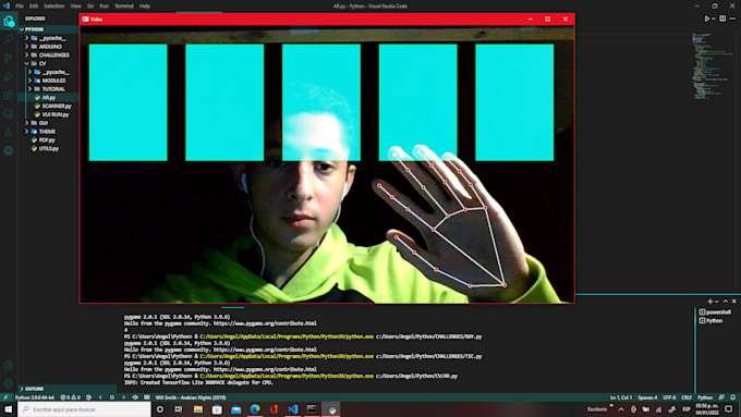 Make a computer vision project with opencv by Armafercoding | Fiverr