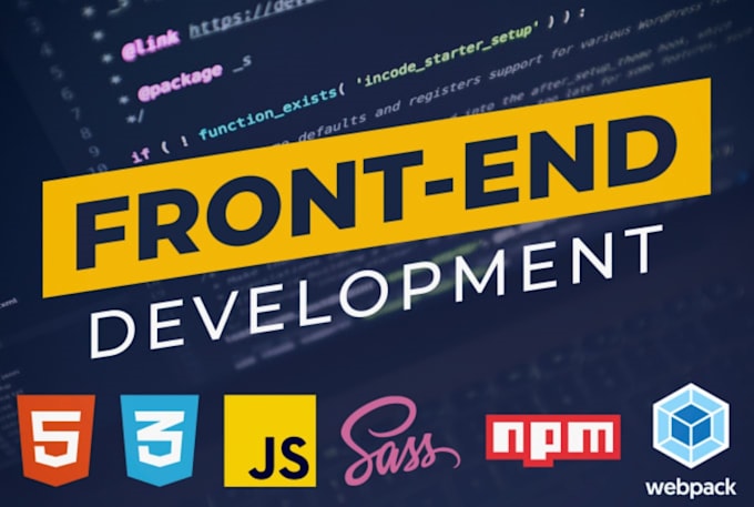 Handle all your frontend web projects by Areo_benjamen | Fiverr