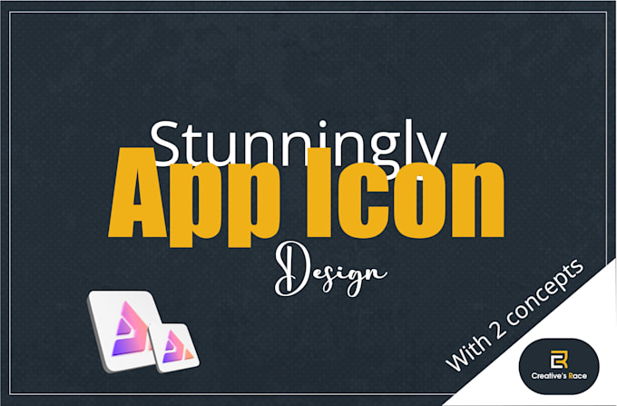 Do a stunningly clean app icon logo design by Creativerace790 | Fiverr