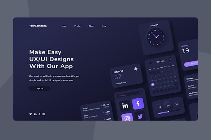 Create a full stack website with free ui prototyping by Johnlester24 ...