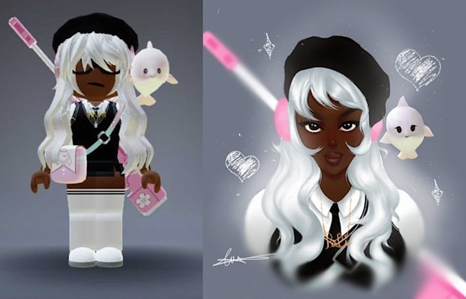 Draw your roblox or minecraft character by Guywho_draws | Fiverr