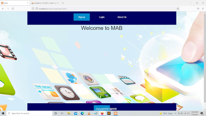 Create responsive website in html css javascript nodejs by Mabtechno ...