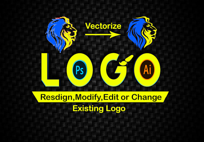 Redesign,redo,modify or edit existing logo by Arslan_artistic | Fiverr