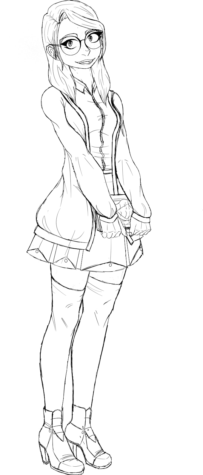 Draw your own character by Yesiamgrass | Fiverr