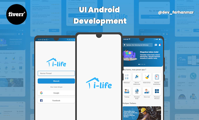 Convert design from figma to android ui by Dev_farhanmzr | Fiverr