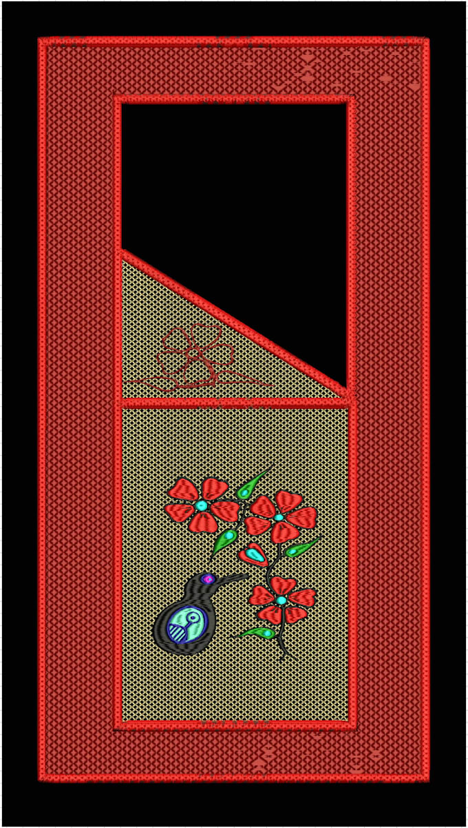 Create monogram embroidery designs for agbada and senator wears by ...