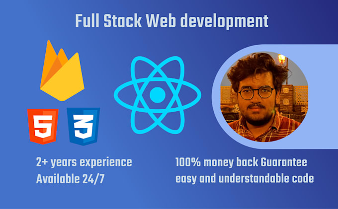 Create Website Using React Js With Firebase Integration By Mfba11 Fiverr