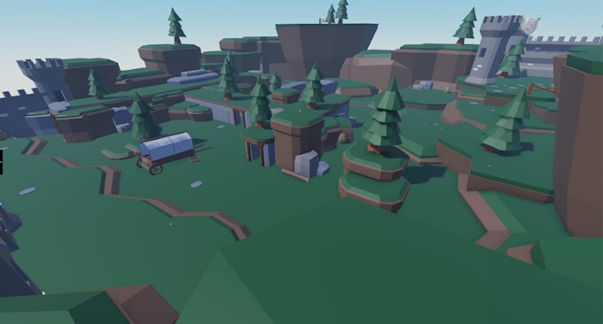 Make low poly roblox maps by Phenotoons | Fiverr