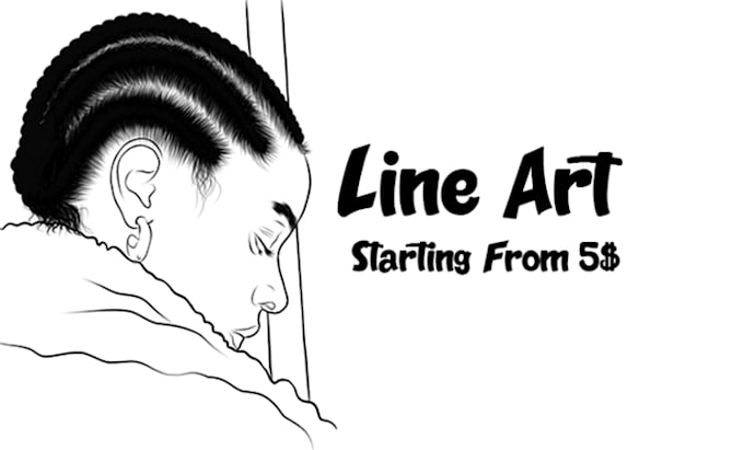 Draw detailed vector line art illustration from your image by ...