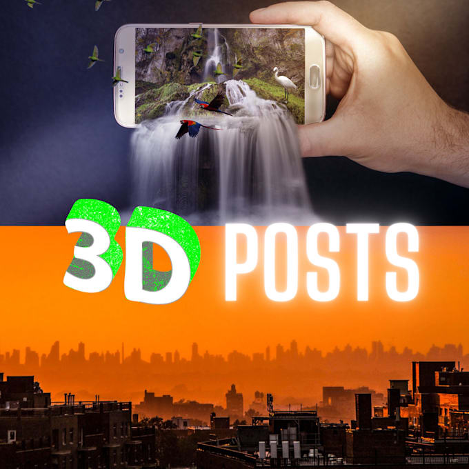 Create 3d animated posts that converts fast by Chozen | Fiverr