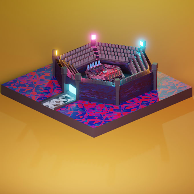 Create unique isometric illustrations by Mauriciodm | Fiverr