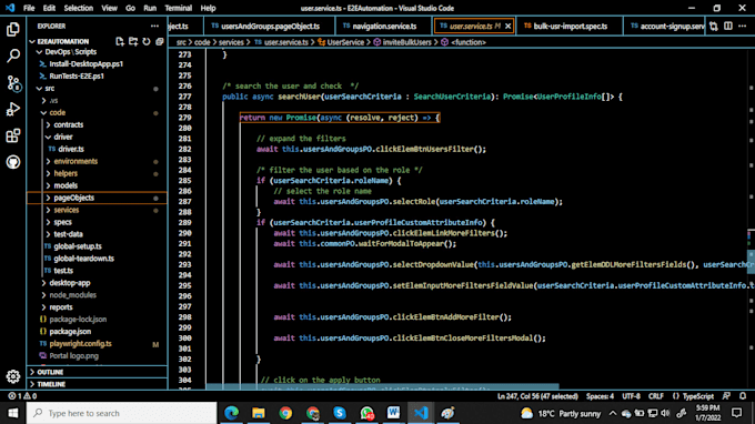 Do playwright automation for your application by Mnmtechco | Fiverr