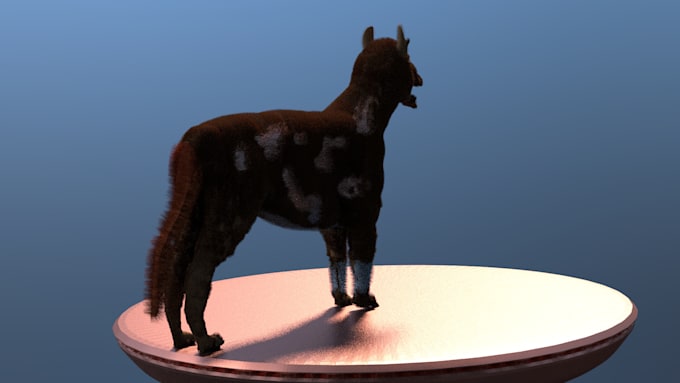 Sculpt a custom high poly animal mesh and make a retopology by Avers27 ...