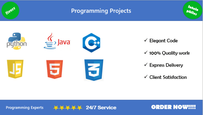 Do Python Java Lisp C Cpp Sql Database Script Programming Tasks By Intelophiles Fiverr