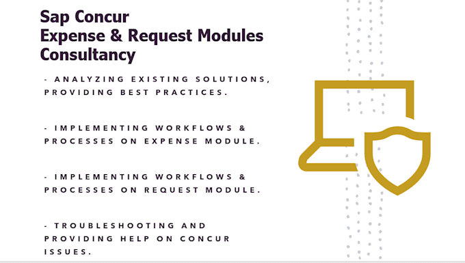 Assist you in sap concur expense and request modules by Dikraa | Fiverr