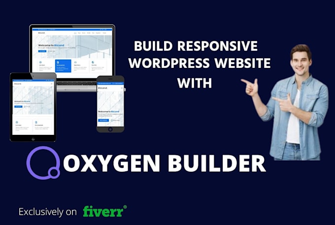 Design responsive wordpress website using oxygen builder by Dev ...