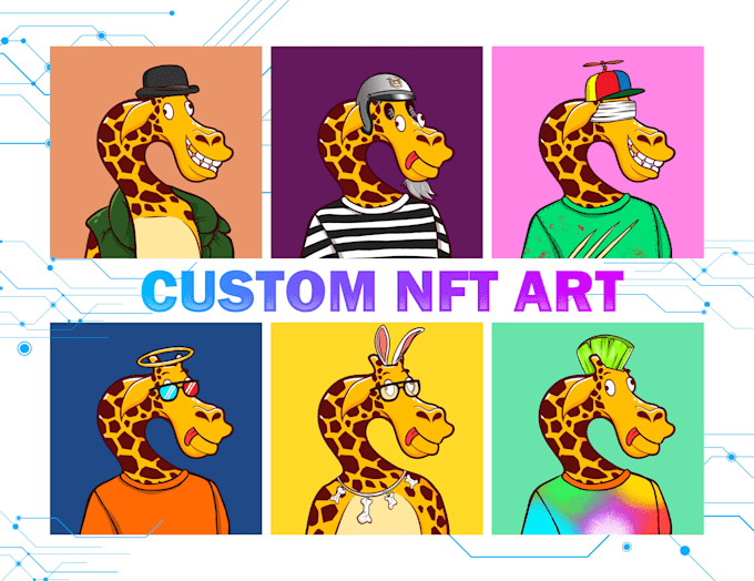 Create custom nft art collectibles by Gempaaji | Fiverr